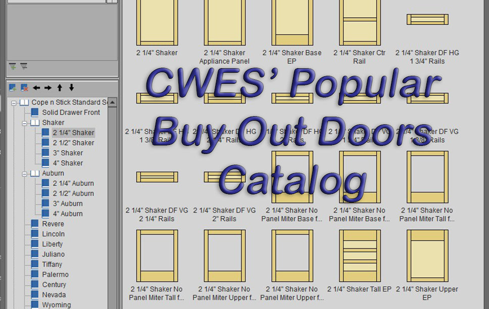 Essential Door Catalog – Essential Cabinet Vision Packages
